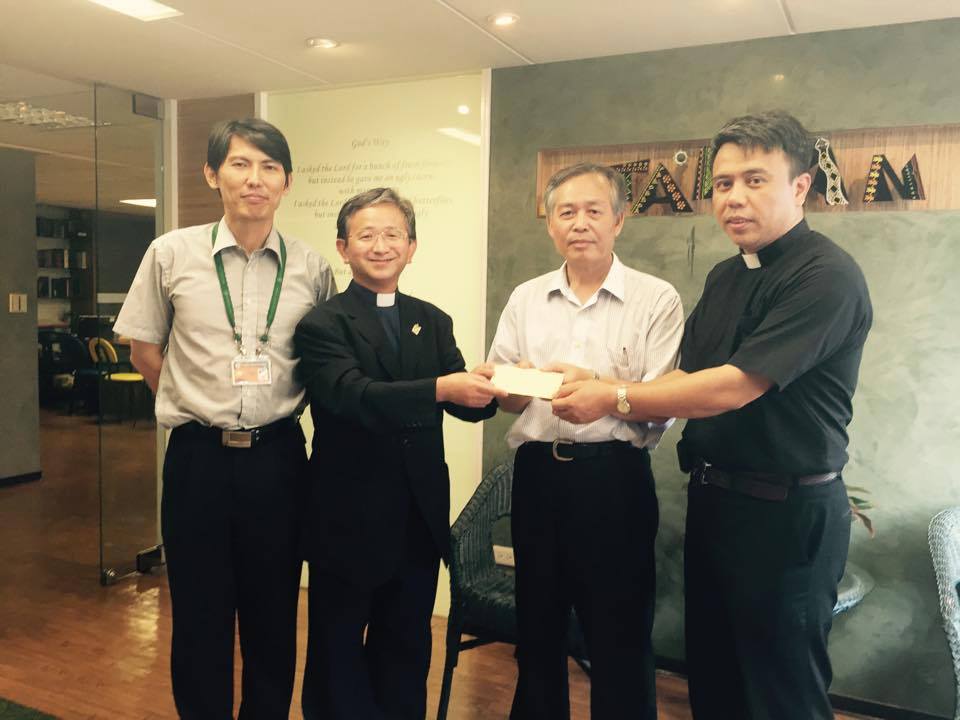 日本JCCJ宣教夥伴為蘇迪勒風災奉獻